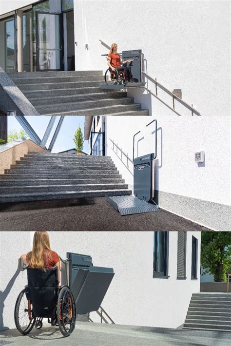 Wheelchair Lift Stainless Steel Handrail Lift Design Steel Handrail