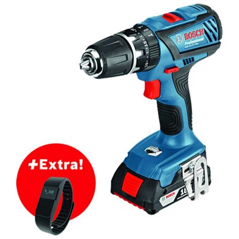 Аккумуляторная ударная дрель шуруповерт BOSCH GSB 18 2 LI PLUS фитнес
