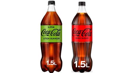 Få En Helt Gratis Flaske 15l Coca Cola Uten Sukker Med Eller Uten Lime