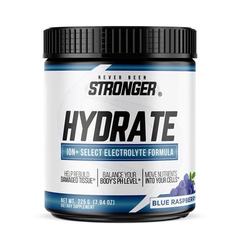Hydrate Electrolyte Formula Never Been Stronger