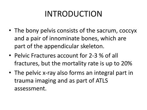 Pelvic Radiographs Pptx