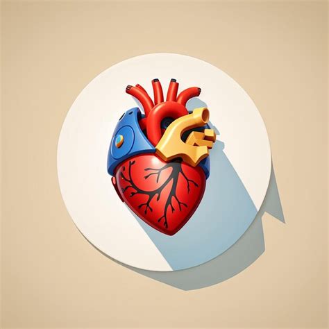 Premium Photo Human Heart Organ Cartoon Vector Icon Illustration