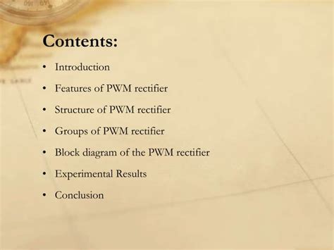 Single Phase Pwm Rectifier In Traction Application Pptx