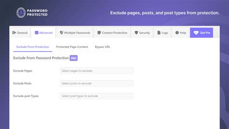 Password Protected — Lock Entire Site Pages Posts Categories And