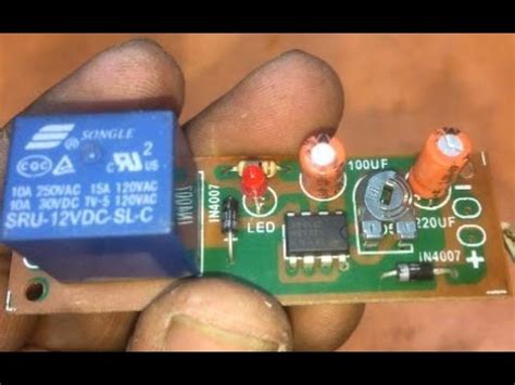 Simple Delay Timer Circuits YouTube