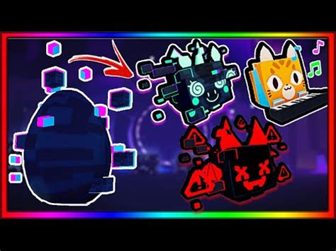 Opening NEW GLITCHED Eggs In Pet Sim X Mythical Or Legendary Pet