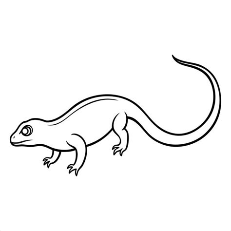 Lizard Tail Whippingline Art Premium Ai Generated Vector