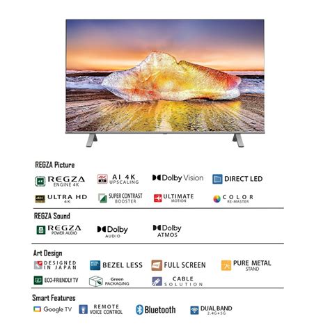 Buy TOSHIBA C350MP 190.5 cm (75 inch) 4K Ultra HD LED Smart Google TV ...