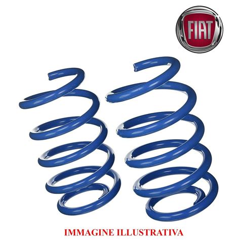 Kit 2 Molle Posteriori Sostitutive Rinforzate Da Carico FIAT PANDA 169