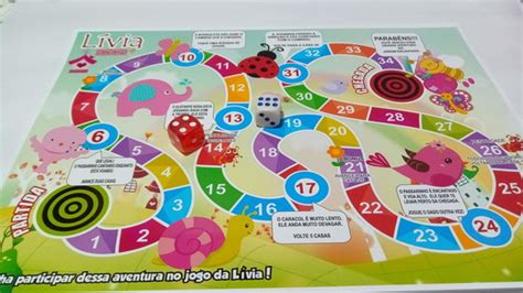 Jogo De Tabuleiro Jardim Encantado Dado Branco 12mm Elo7