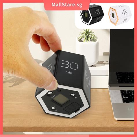 Cube Timer Flip Focus Timer 1510253060 Minutes And Custom Countdown Time Management Timer