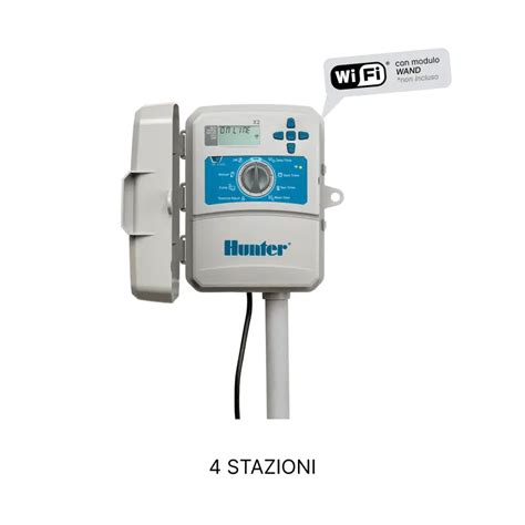 Programmatore Da Esterno 4 Stazioni Wifi Capable Hunter X2 Igx2401e