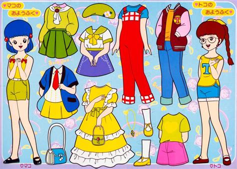 1435 Best Paper Doll Anime And Manga Images On Pinterest Paper Dolls
