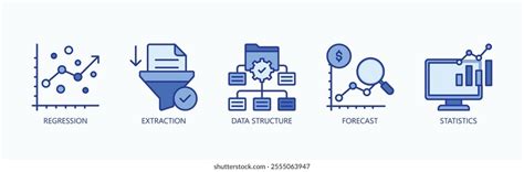 Foundations Data Analysis Predictive Modeling Icon Stock Vector Royalty Free 2555063947