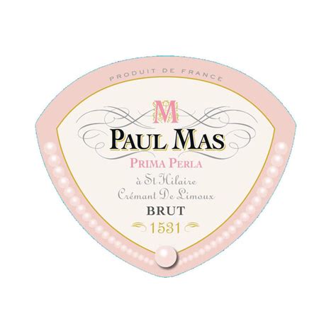 Paul Mas Prima Perla Crémant de Limoux Brut Rosé Caudalies Boutique de Vins et