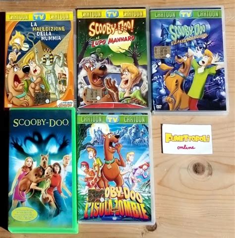 Lotto Scooby Doo 4 Dvd Editoriali 1 Vhs V Dettagli Usati Come