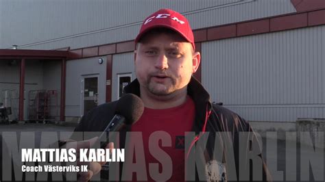 Mattias Karlin Inför Troja Ljungby Hemma I Kvalserien