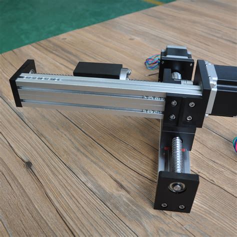 Linear 2 Axis Guide Rail Motor Drive Ball Screw XY Stage Fuyu Technology Co Ltd