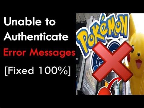 Finally Fixed Unable To Authenticate Please Try Again Pokemon Go Ban