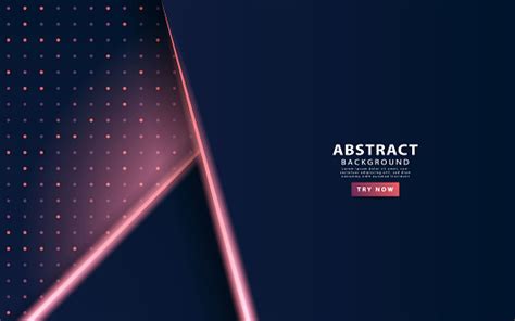 보라색 네온 빛과 광선 현대 어두운 파란색 추상 기술 배경 용지 효과와 레이어를 겹칩니다 텍스처 파티클 배경에 사실적인 빛 효과벡터 일러스트레이션 0명에 대한 스톡 벡터