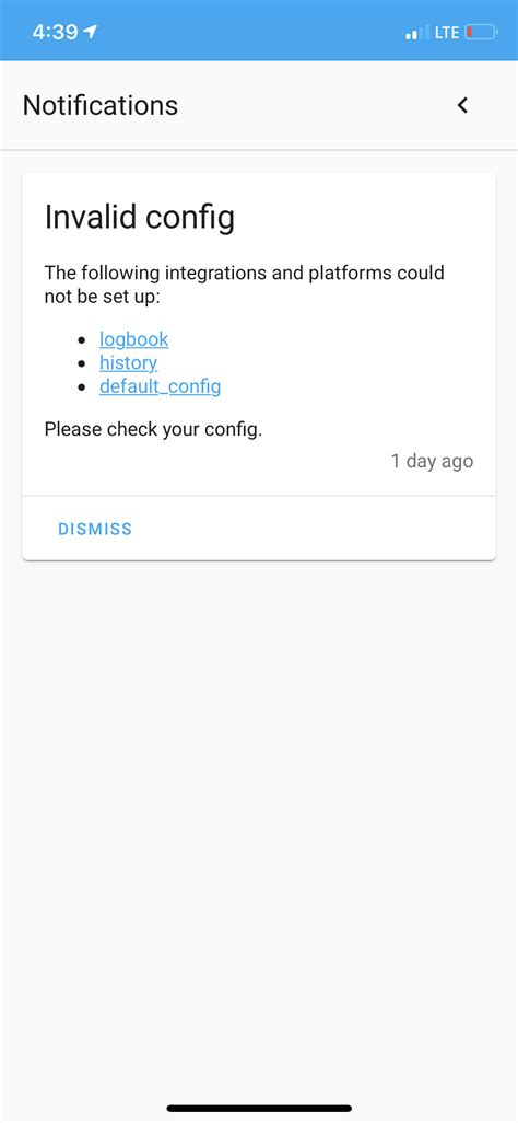Logbook History And Defsultconfig Error Home Assistant Os Home
