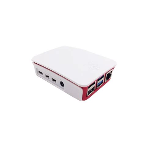 树莓派4B Raspberry Pi 4B Case 红白外壳 适用4代B型 一体式 阿里巴巴