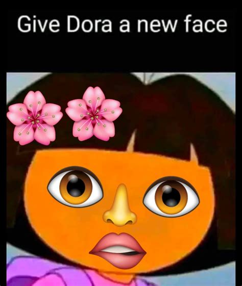 25 Gambar Wajah Baru Dora Versi Netizen Anandastoon