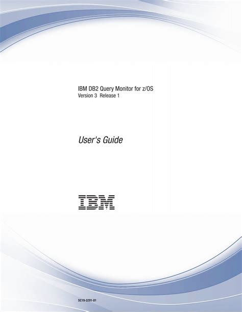DB Query Monitor User S Guide Version Release IBM Notice