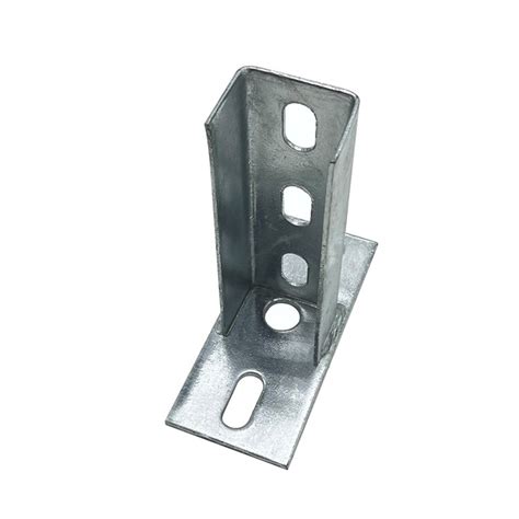 光伏支架连接底座 光伏配件 热镀锌两孔 三角连接件