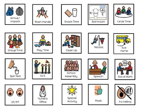 Boardmaker Take A Break Create Your Own Break Card Pec Visual Etsy 7c9 Artofit