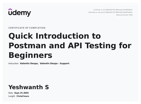 yeshwanth kumar s on linkedin apitesting postman learning