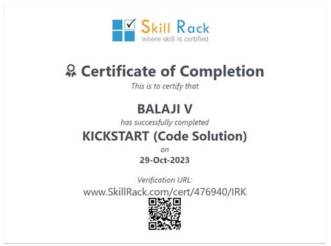 Balaji V On Linkedin Professionalgrowth Skillrack Problemsolving