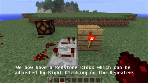 Minecraft Redstone Clock