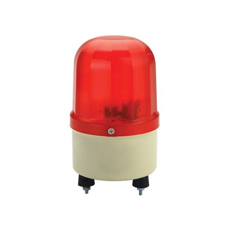 Elitco LED Strobe Light Red Emergency Rotating Magnetic Flashing Warning Beacon For Truck Vehicle