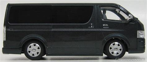 Dism Model 76088 Escala 1 24 Toyota Hiace Van Super Gl 1998 Dark Grey Met