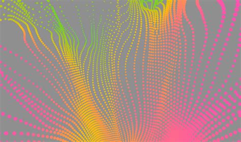 동적 방출 입자가 있는 배열입니다 3d 기술 스타일 추상적 배경입니다 벡터 그림입니다 3차원 형태에 대한 스톡 벡터 아트 및 기타 이미지 Istock