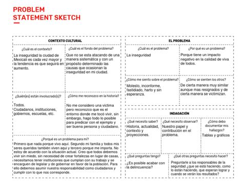 Problem Statement Sketch Pdf Autosuperación Bienestar