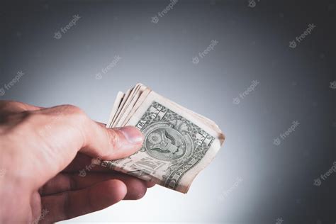 premium photo man counts money calculating finance