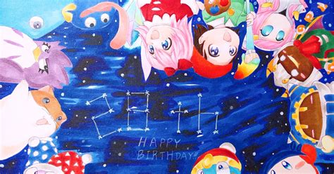 星のカービィ生誕祭 おめでとうカービィ！ 夢現まーやのイラスト Pixiv