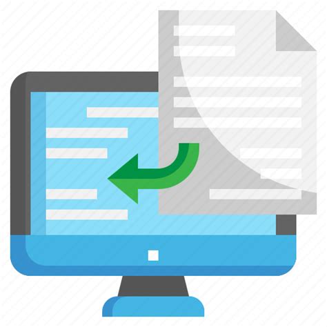 Digitize Platform Computer Website Software Flat Icon Download