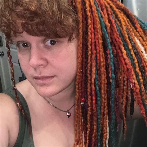 Wool Dreads Full Set Black Roots Rainbow Long De Wool Dreadlocks Dreads