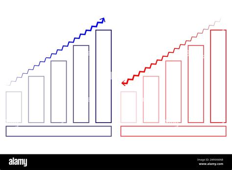 Increase Or Decrease Graph Line Icon Vector Stock Vector Image Art