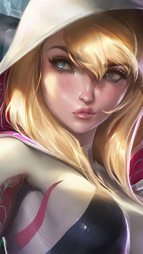 Spider Gwen Hd Hd Phone Wallpaper Rare Gallery