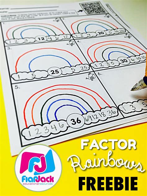 Factor Rainbows Freebie Bundle Artofit