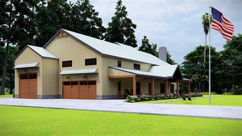 Outlaws Multi Generational Barndominium Floor Plan Barndo Plans