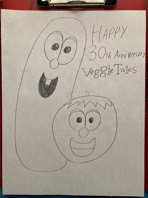 Veggietales 30th Anniversary Drawing By Crunchygears13 On Deviantart