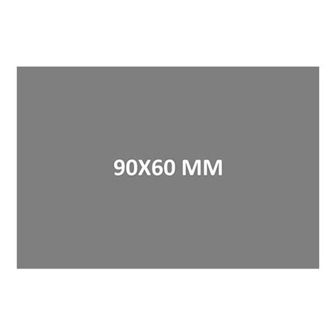 90x60mm Gothic Grey Solid Shg Finish Laminate Application Furniture