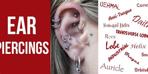 Types Of Ear Piercings From Lobes To Cartilage Allure