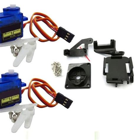 Jual Servo Bracket Pt Pantilt Camera Platform With Servo Sg90
