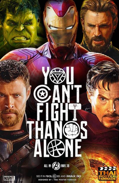 Avengers Infinity War Poster 50 Official And Fan Made Poster Collection